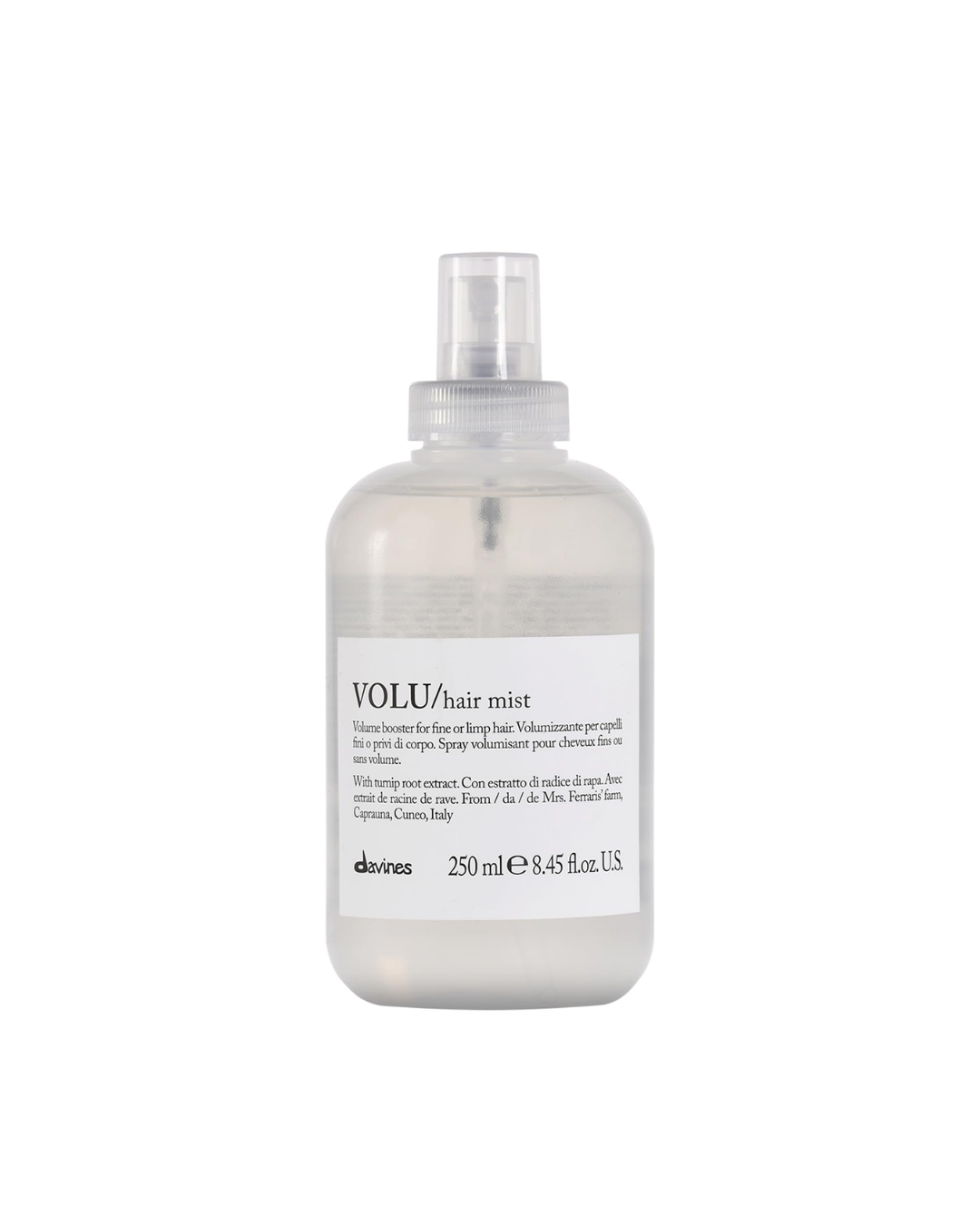 DAVINES Volu Volume Booster Hair Mist | 250ml – Hair Gang Online