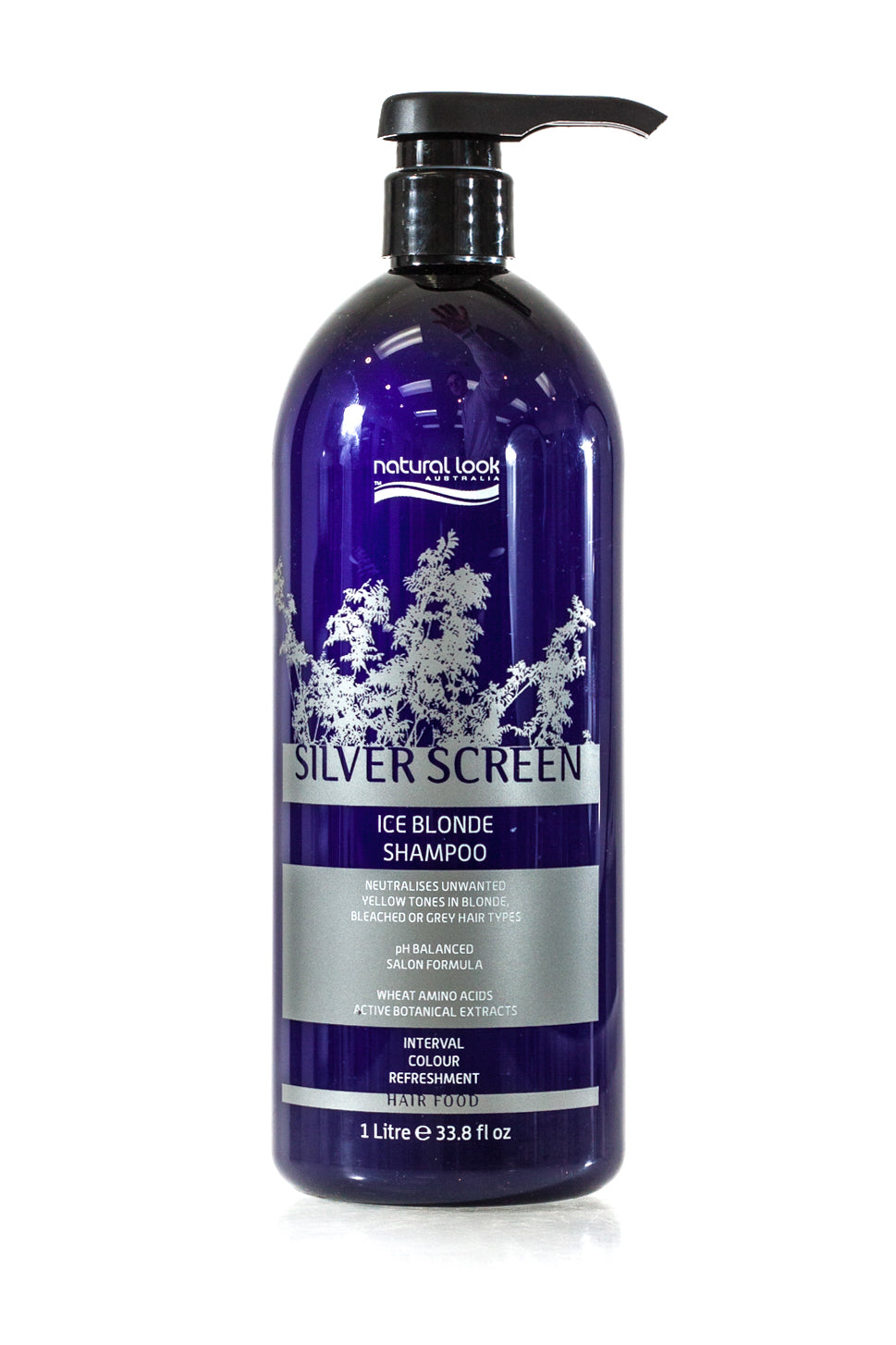 NATURAL LOOK Silver Screen Ice Blonde Shampoo | 1L – Hair Gang Online